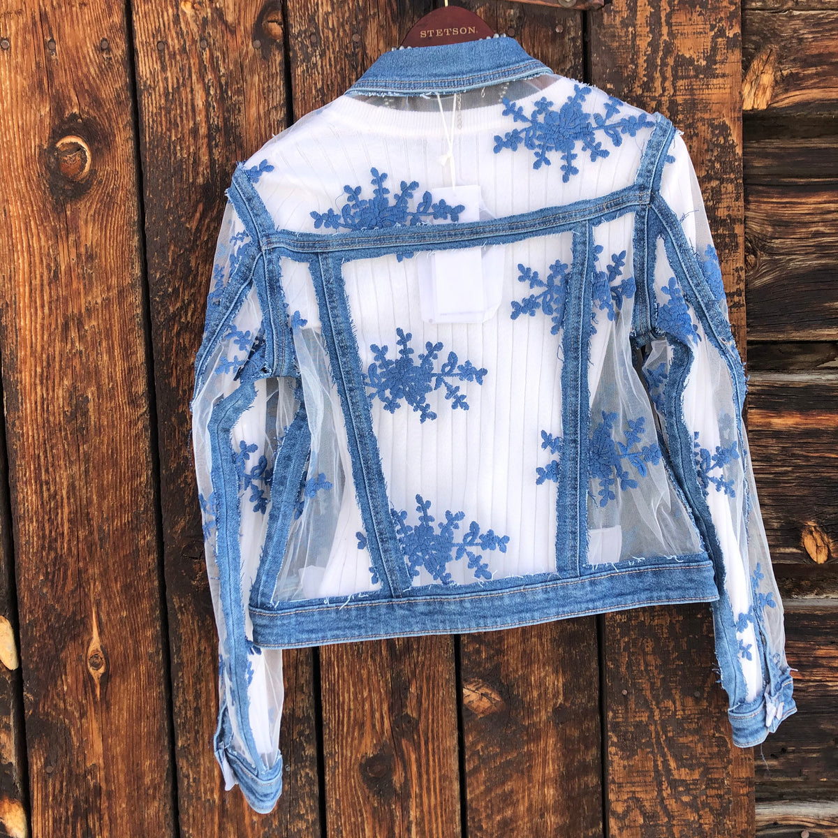 Malibu Denim Lace Jacket – Woolies Quality Clothiers